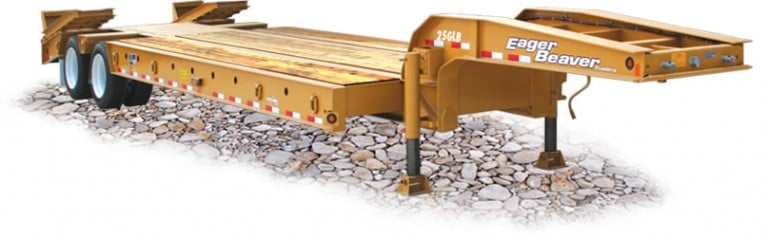 Eager Beaver Trailers 25 GLB-L Lowboy Trailers | Heavy Equipment Guide