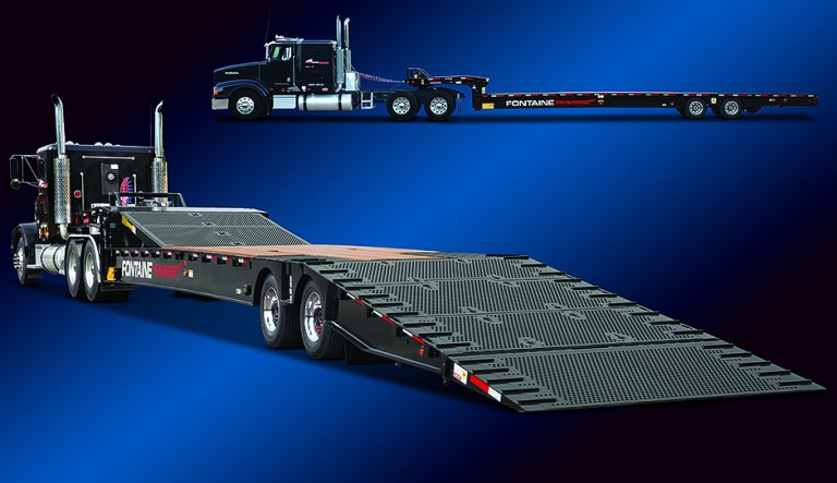Fontaine Trailer Company Traverse HT Lowboy Trailers | Heavy Equipment ...