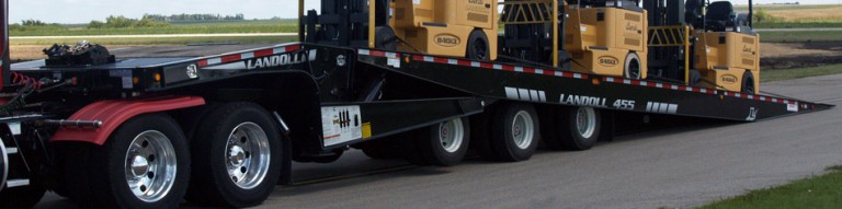 Landoll Corporation Model 455A Tandem Axle Trailers | Heavy Equipment Guide