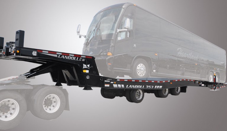 Landoll Corporation Model 353 Tandem Axle Trailers | Heavy Equipment Guide