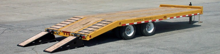 Landoll Corporation Model L2424 Lowboy Trailers | Heavy Equipment Guide