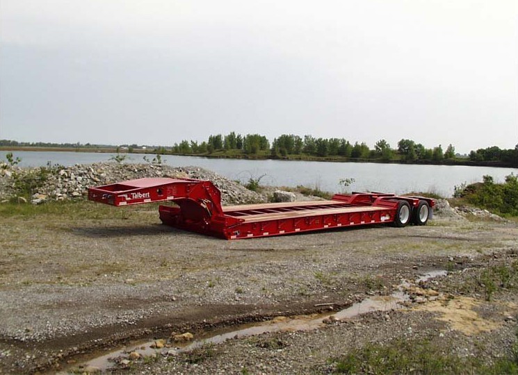 Talbert Manufacturing, Inc. 35CC Lowboy Trailers | Heavy Equipment Guide