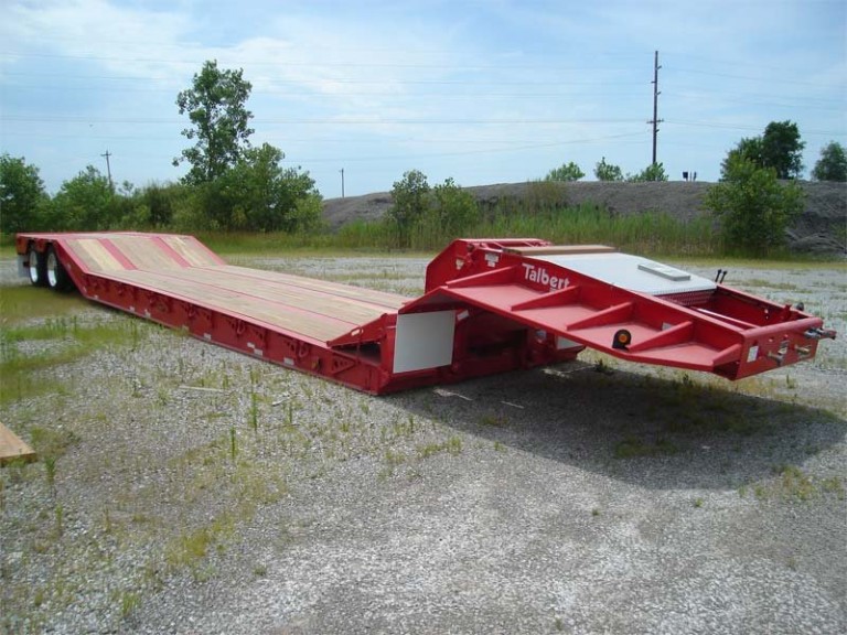 Talbert Manufacturing, Inc. 35RP Lowboy Trailers | Heavy Equipment Guide