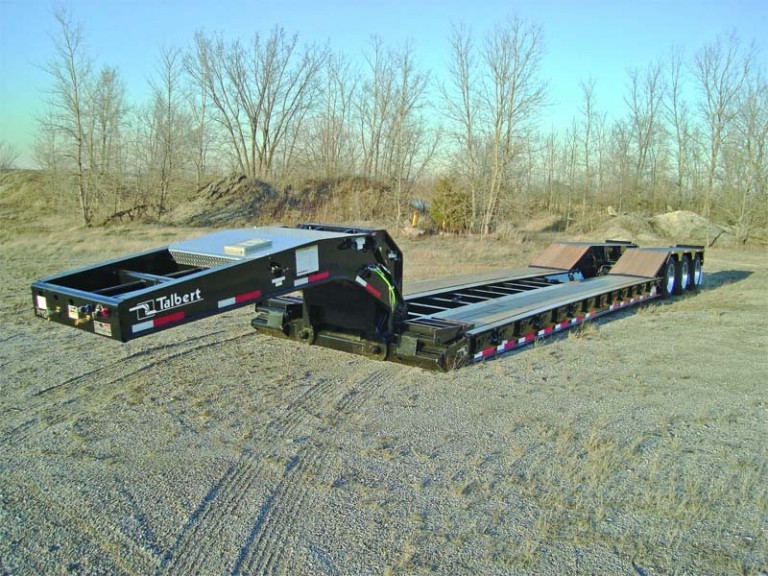 Talbert Manufacturing, Inc. 50CC-PS Hybrid Lowboy Trailers | Heavy ...