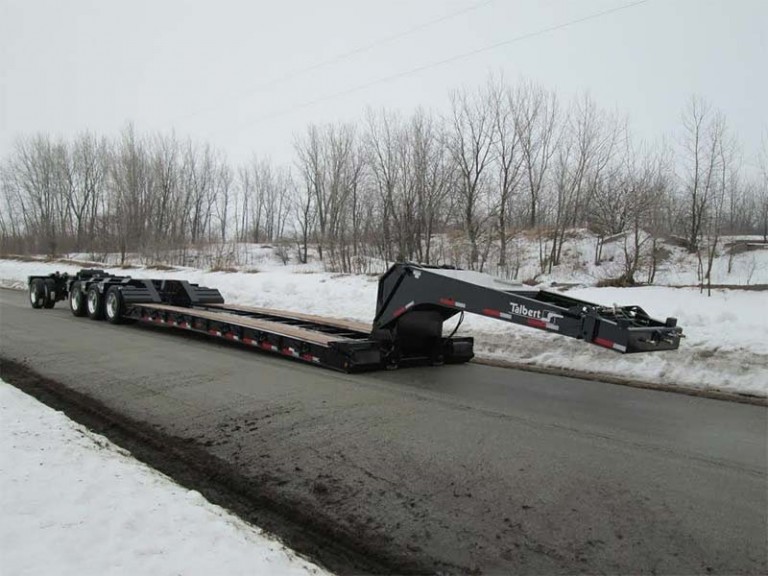 Talbert Manufacturing, Inc. 55SA-LD Lowboy Trailers | Heavy Equipment Guide