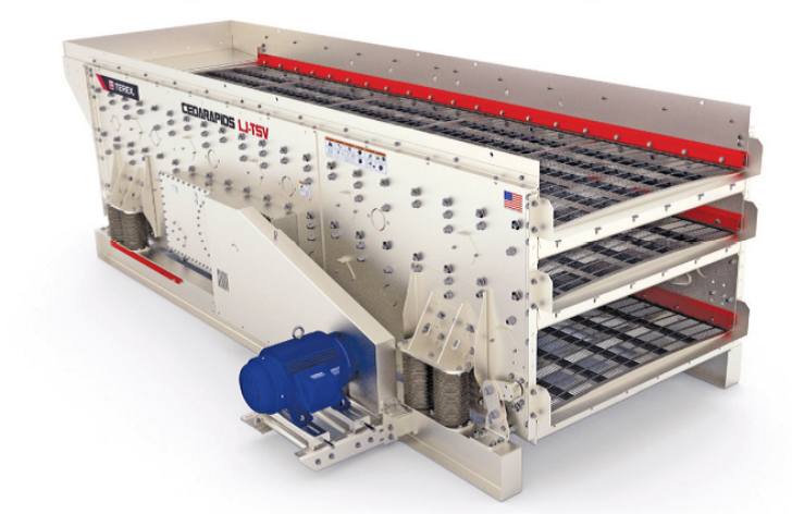 New 5’ and 6’ Terex Cedarapids LJ-TS “V” Horizontal Screens Now Deliver ...