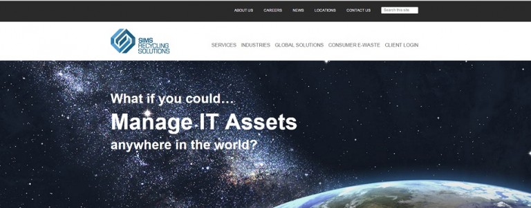 Sims Recycling Solutions Unveils Redesigned Global Website
