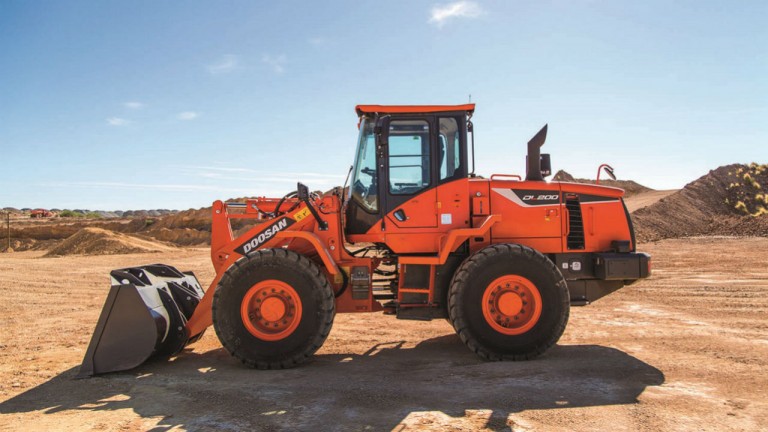Doosan wheel loaders add hydrostatic drive system