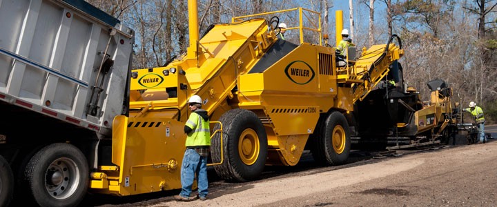 Weiler E2850 Material Transfer Vehicles | Heavy Equipment Guide