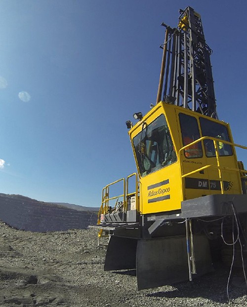 Atlas Copco DM75 Rotary Blast Hole Rigs | Heavy Equipment Guide