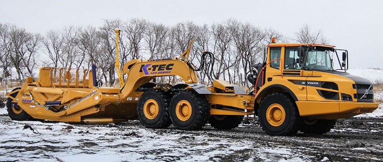 K-Tec Earthmovers Inc. 1228 ADT Scrapers | Heavy Equipment Guide