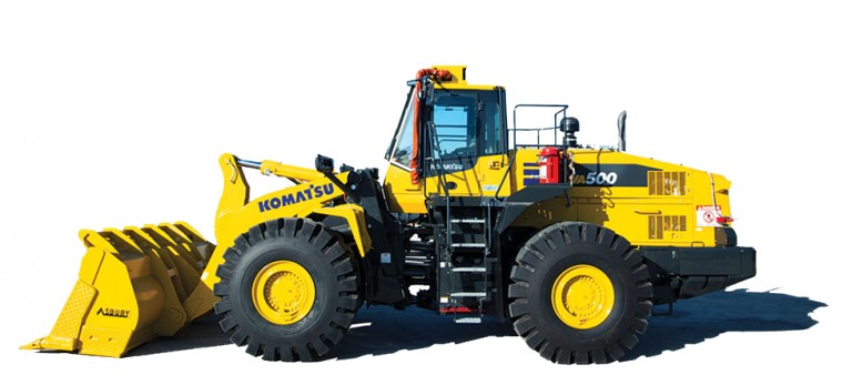 Komatsu WA500-7 Steel Mill Wheel Loaders | Heavy Equipment Guide