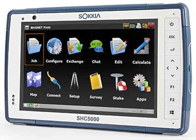 Sokkia Corporation SHC5000 Field Controllers | Heavy Equipment Guide