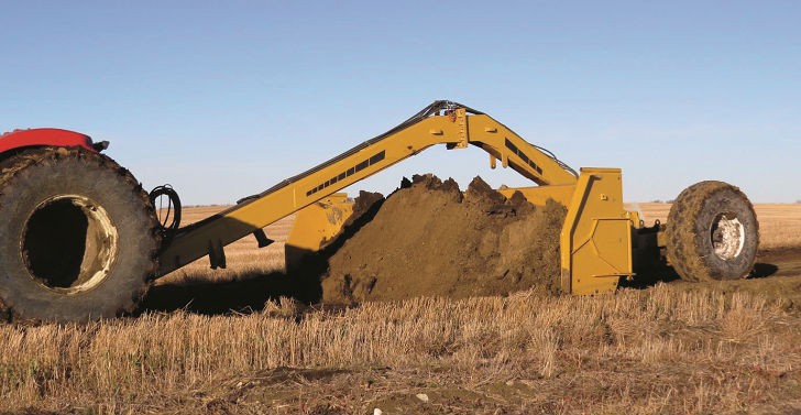 Leon GZ625 pull scraper