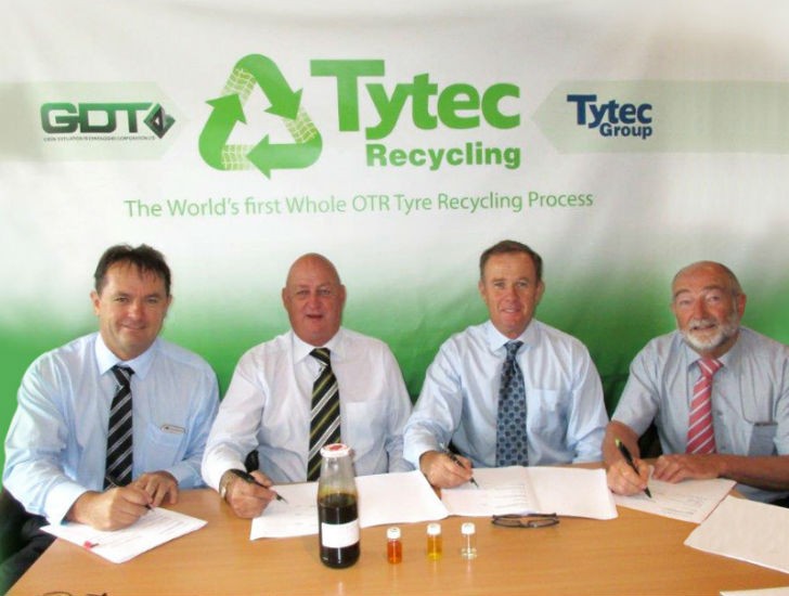 Tytec Recycling announces world's first 'Green' OTR tire recycling solution