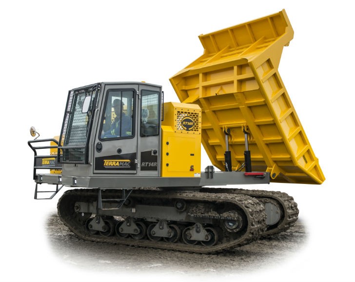 Terramac introduces 360-degree rotating RT14R crawler carrier