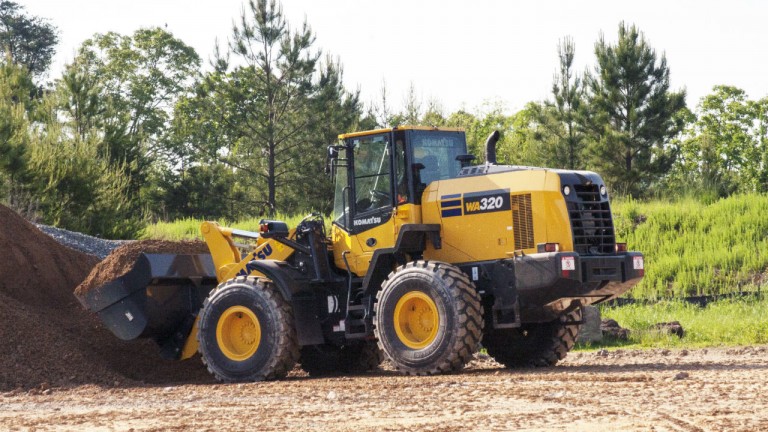 Komatsu America Corp. introduces the new WA320-8 wheel loader
