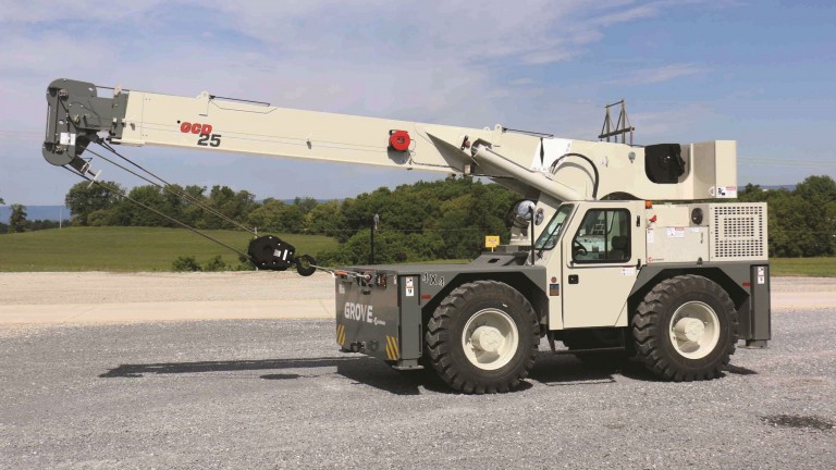 Grove introduces new Tier 4 carrydeck cranes