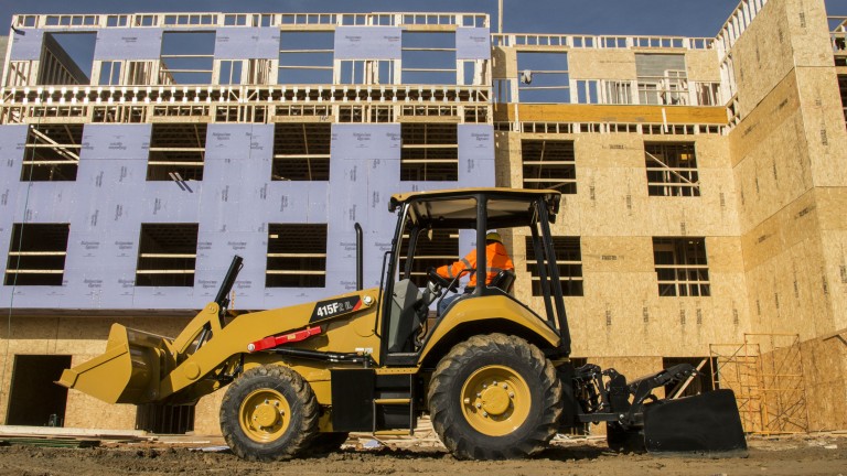 Cat 415F2 industrial loader tractor combines purpose-built design with ...