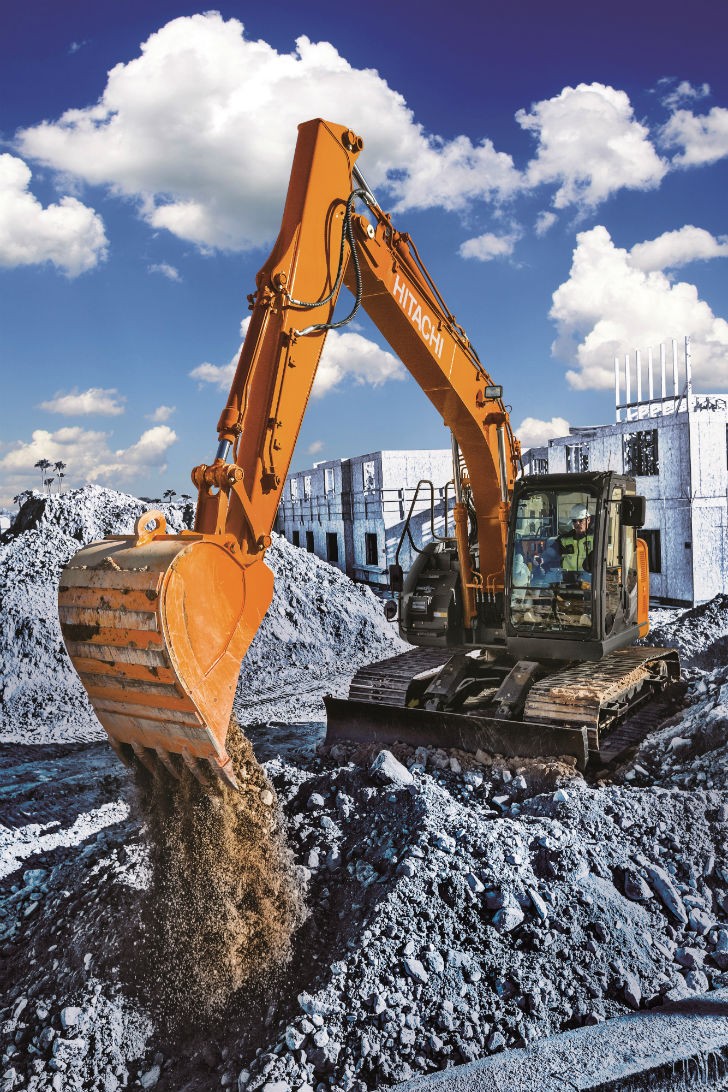Hitachi ZX135US-6 and ZX245USLC-6 ultrashort excavators offer big ...