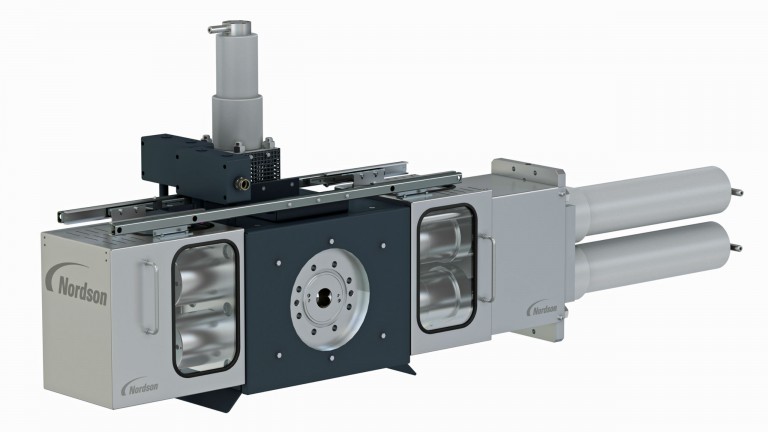 Self-cleaning screen changer has more streamlined and compact design ...