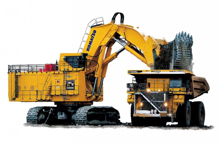 Komatsu PC8000-6 Mining Shovels | Heavy Equipment Guide