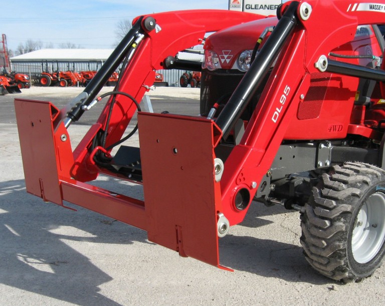 Worksaver adapter allows use of skid-steer attachments on Massey ...