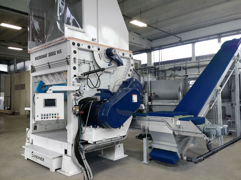 Micromat WS wet shredder optimizes processing in plastics washing systems