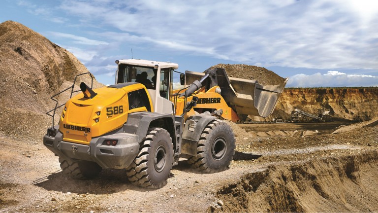 Liebherr XPower wheel loaders feature power-split drivetrain technology