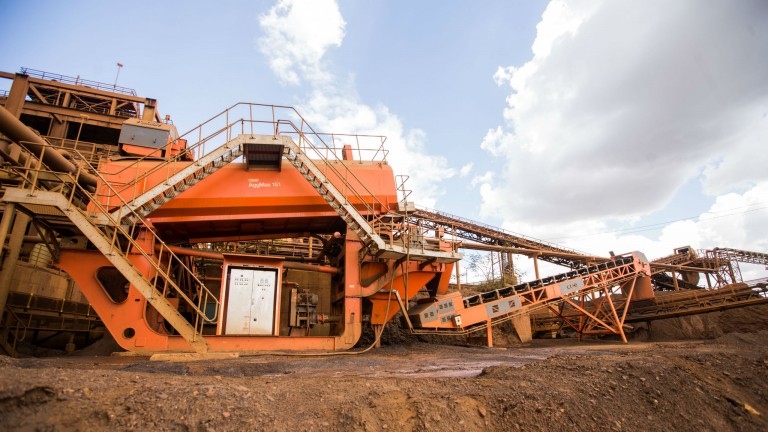 CDE provides two processing plants to upgrade iron ore waste dumps for ...