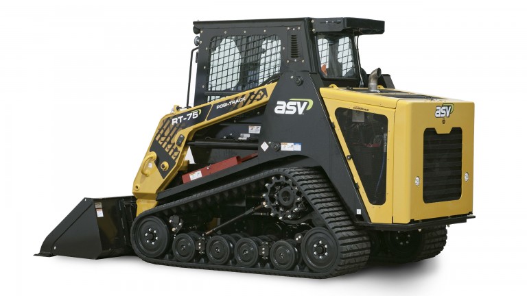 ASV RT-75 compact track loader features redesigned open-rail and drive ...