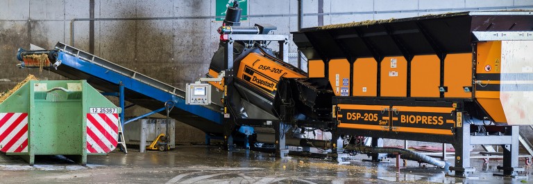 Screw Extruder provides virtually residue-free separation of bio-waste ...