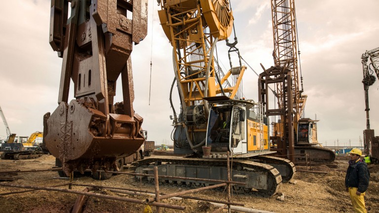 Crane Power: Infrastructure Project at the Suez Canal