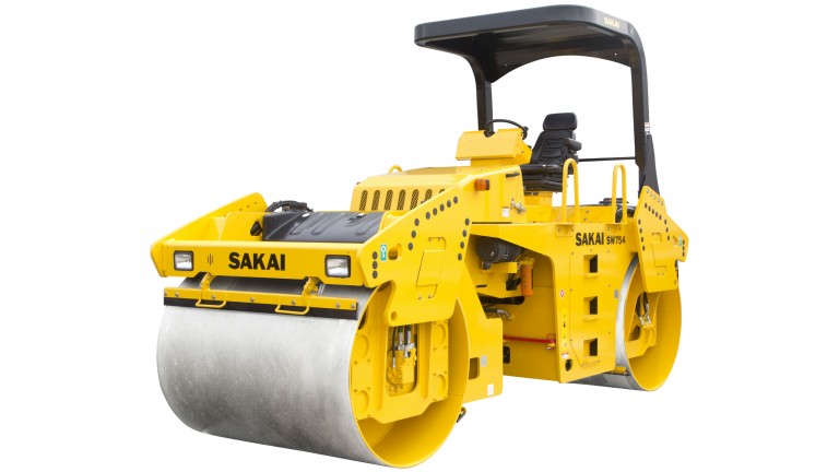 Versatile Sakai SW754 with efficient, Tier 4 Final engine