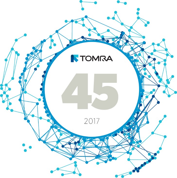 TOMRA celebrates its 45th anniversary following record revenue year