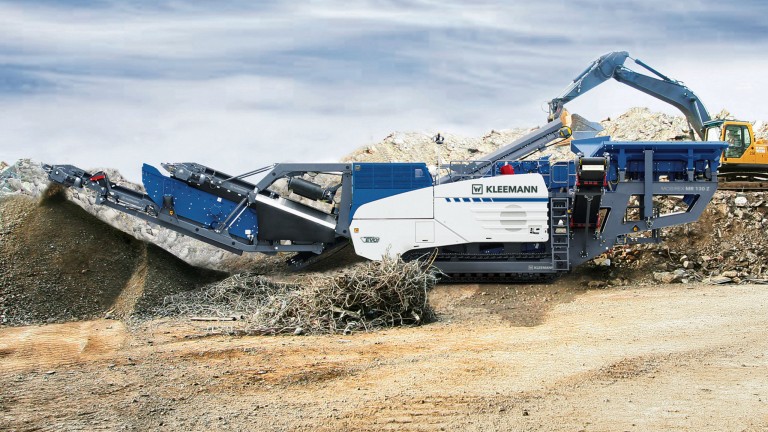 Kleemann shows high-performance Mobirex impact crusher at World of Concrete