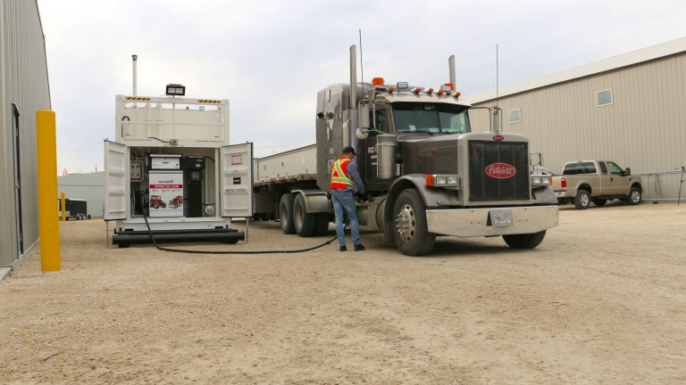 Western Global portable fuel station can be configured with in-cabinet ...