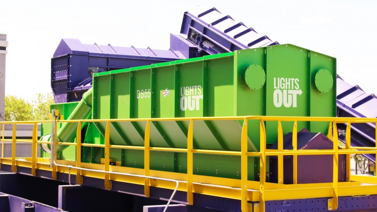 CP's Lightsout air drum separator ideal for separation of light ...