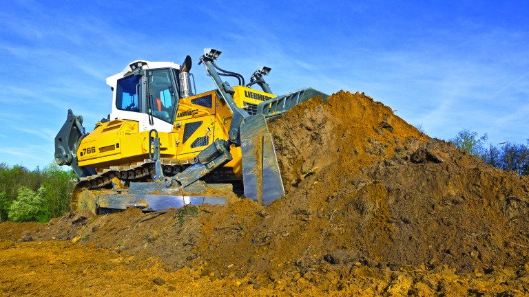 Closer Look: Liebherr 50-tonne-class PR 766 dozer