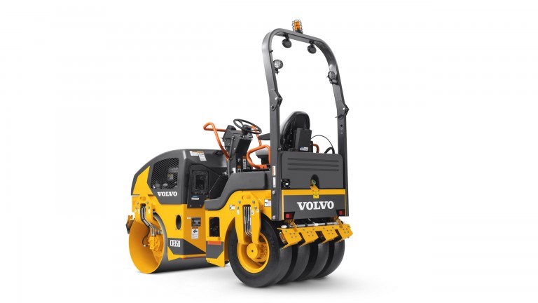 Volvo combination rollers ideal for driveways, small paths, patchwork ...