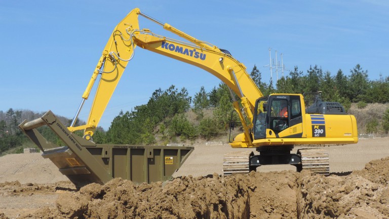Intelligent Machine Control incorporated into new Komatsu hydraulic ...