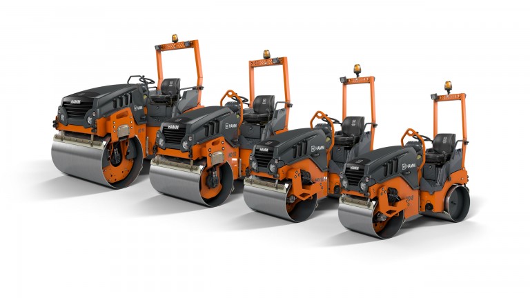 Hamm CompactLine of smaller-sized rollers: big compaction in small packages