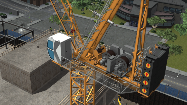 CM Labs launches training pack for luffing tower cranes CM Labs launches training pack for luffing tower cranes
