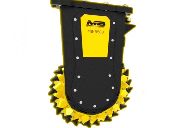 MB Crusher MB-R500 Drum Cutters | Heavy Equipment Guide