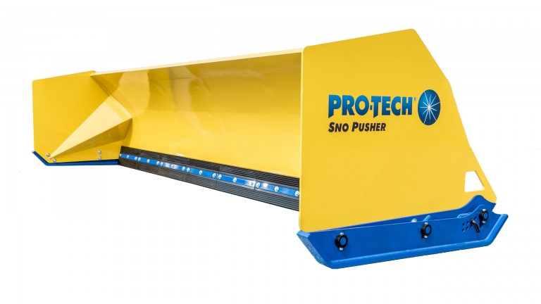 Pro-Tech's new Fusion Edge Sno Pusher features combination steel and ...