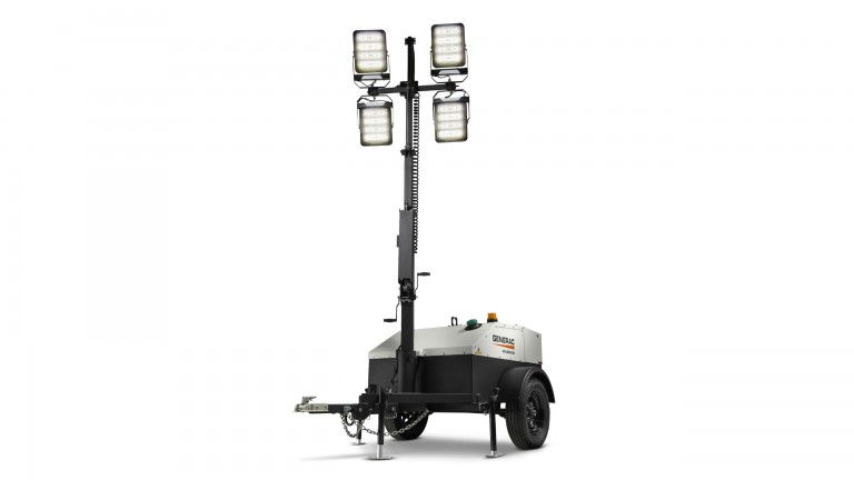 Generac LED light towers designed for remote locations and extreme ...