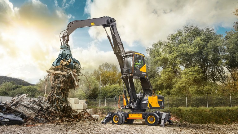 Volvo introduces first dedicated material handler for North America