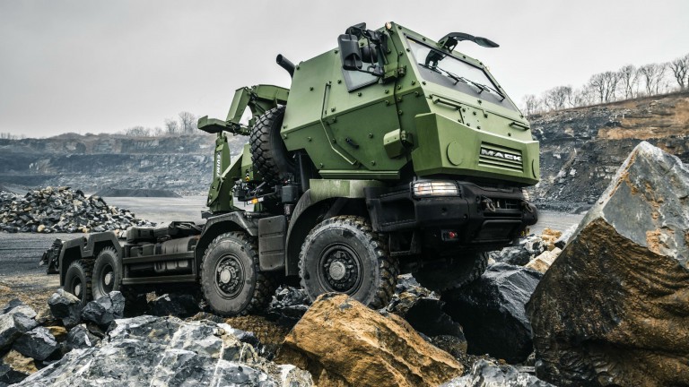 Department of National Defense takes delivery of Mack MSVS trucks