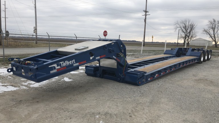 Versatile Talbert trailer offers multiple configurations