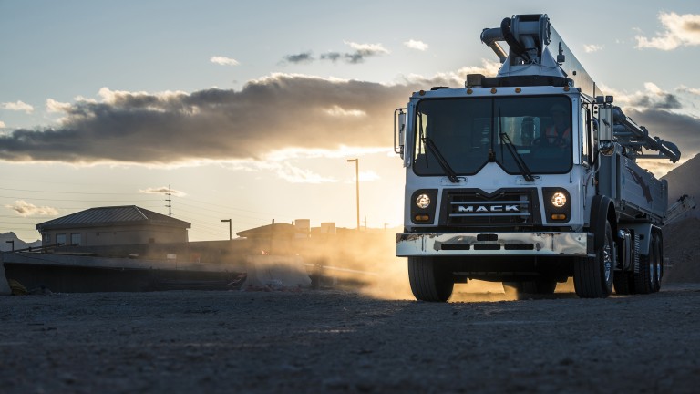 Mack to display six truck models at World of Concrete